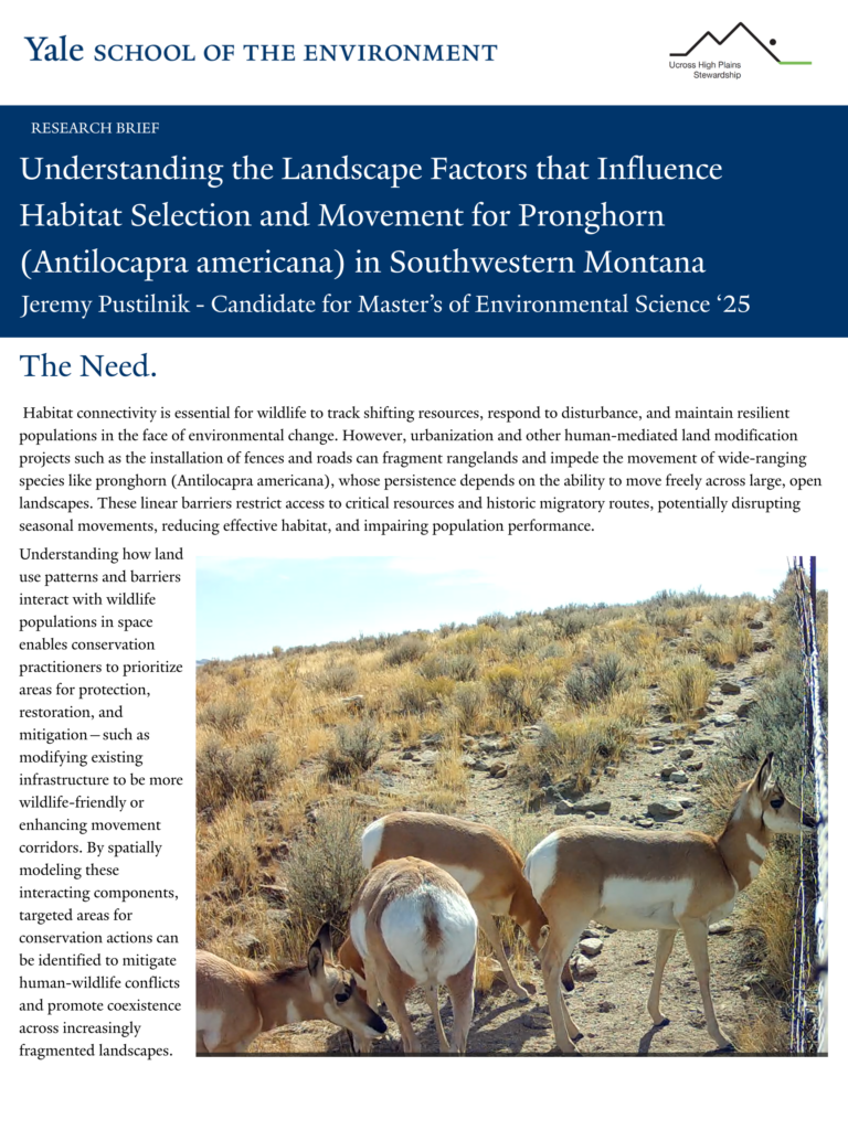 Understanding the landscape factors that influence habitat selection ...